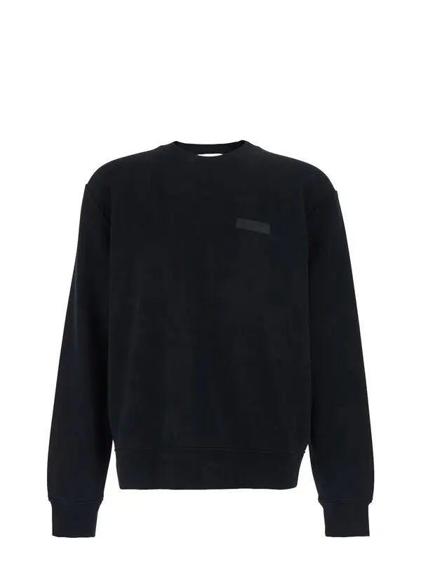 Givenchy Cotton Logo Patch Sweatshirt - Black