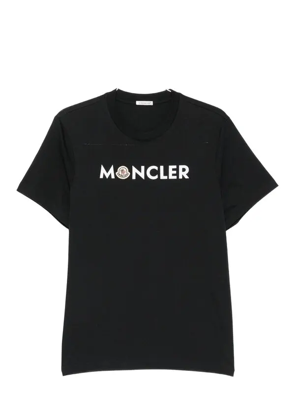 Moncler Cotton Short-sleeve T-shirt - Navy