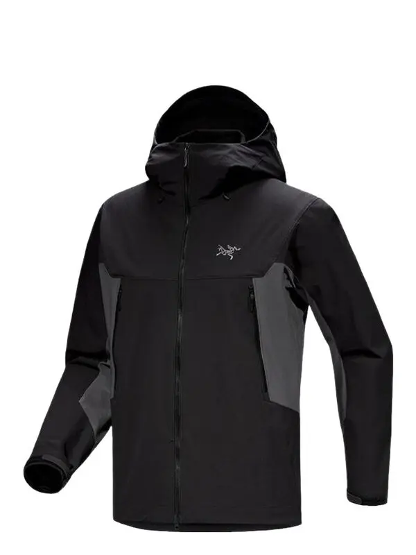 Arc'teryx Long Sleeve Hooded Jacket - Black