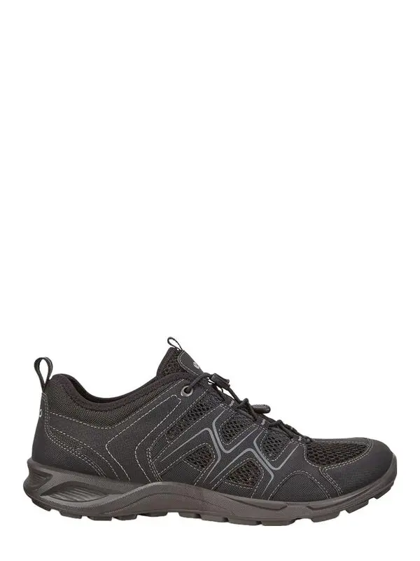 Ecco Lace Up Sneakers - Black