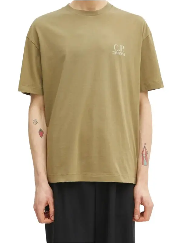 C.P. COMPANY Short-sleeved T-shirt - Green