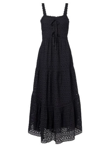Ulla Johnson Constance Broderie Anglaise Cotton Midi Dress - Blue