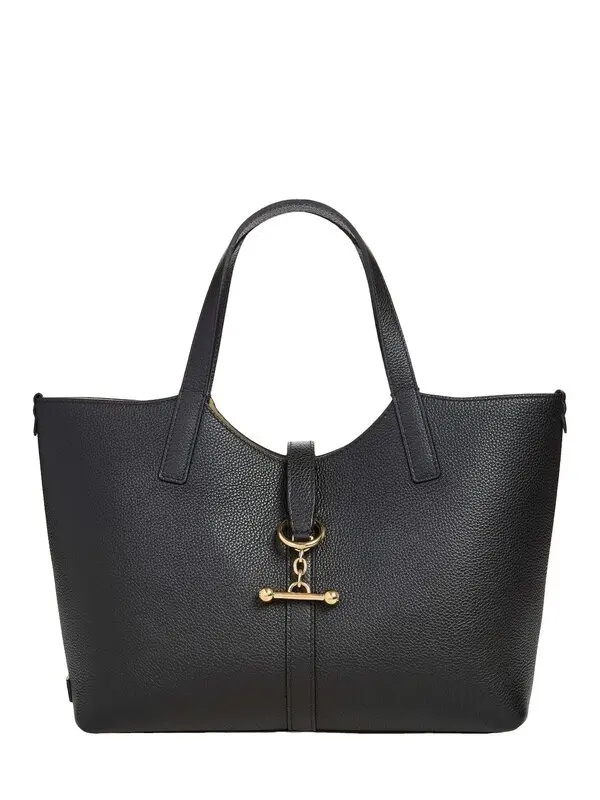 Strathberry Midi Kite Tote - Black
