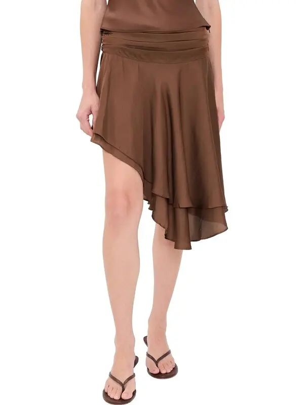 Lioness Legacy Midi Skirt - Cocoa