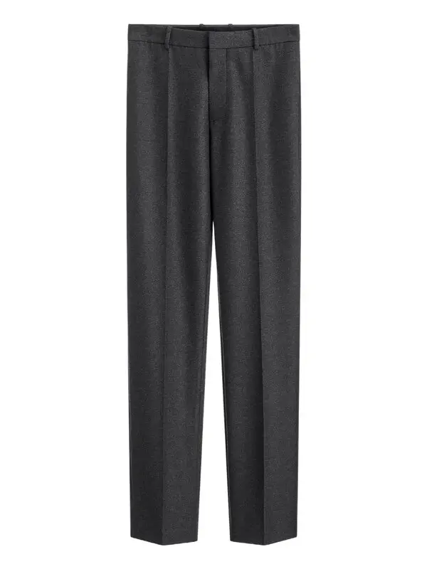 Dior Regular-fit Pants With Pleats - Grey