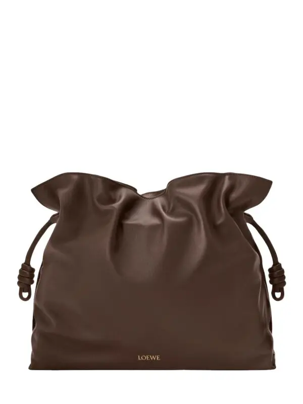 Loewe Flamenco Clutch Large - Green