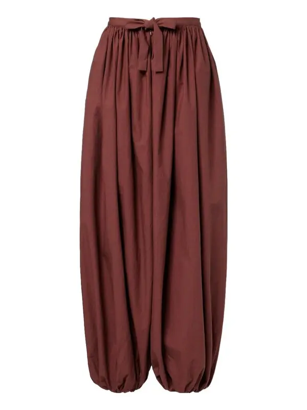 Christopher Esber Cotton Balloon Pants - Red