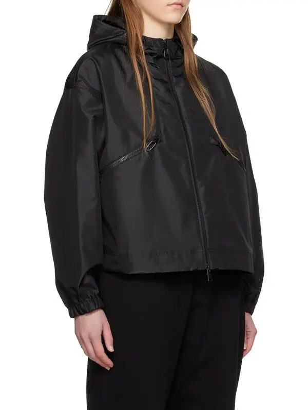 Moncler Marmace Zip-up Hooded Jacket - Black