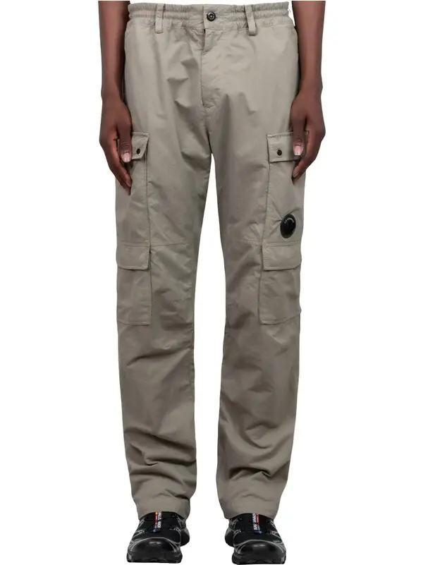 C.P. COMPANY Cargo Pants With Belt Loops And Multiple Pockets - Light Brown