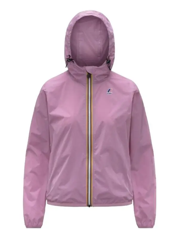 K-WAY Zip-up Hooded Jacket - Violet