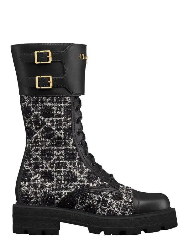 Dior D-trap Ankle Boots - Black