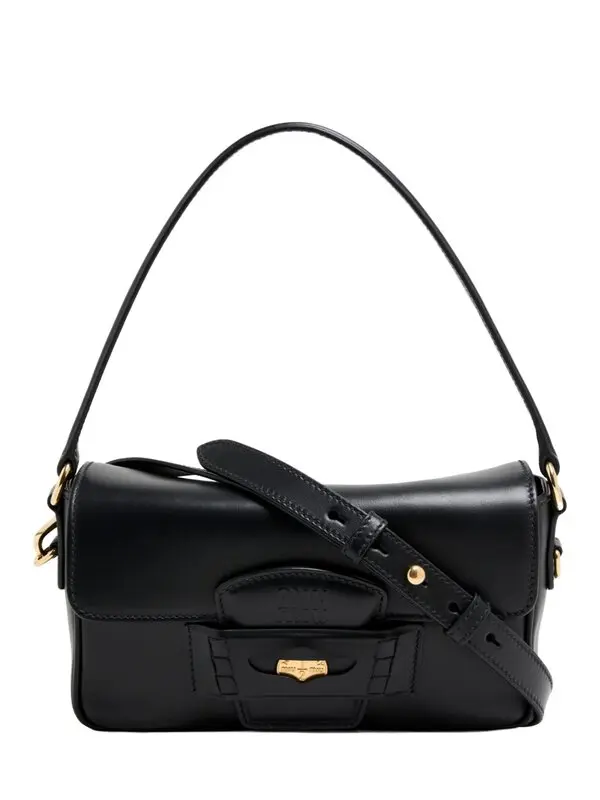 Miu Miu Penny Leather Bag - Black