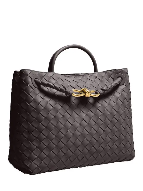 Bottega Veneta Andiamo Shopper Tote Bag - Black