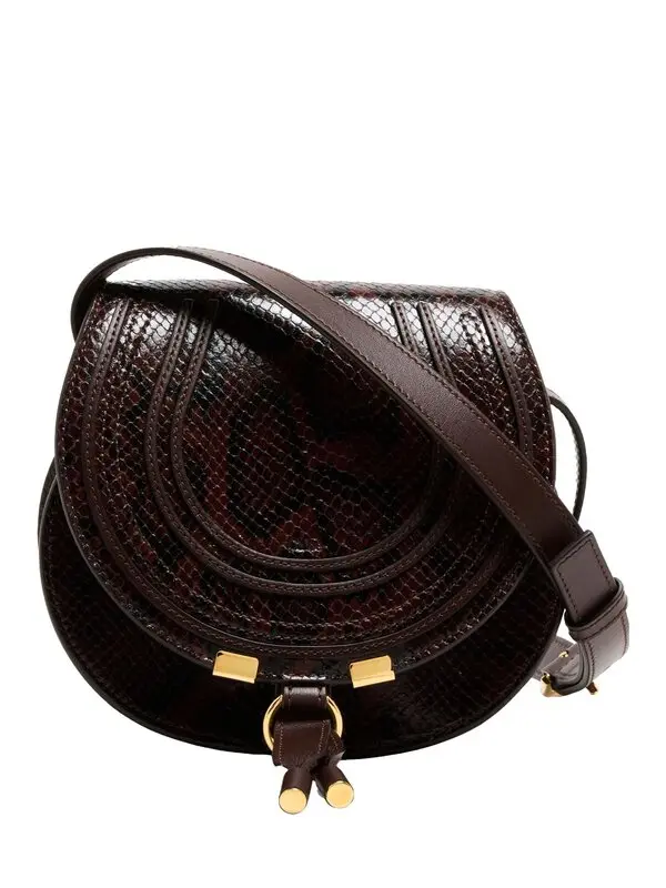 Chloé Marcie Shoulder Bag - Black