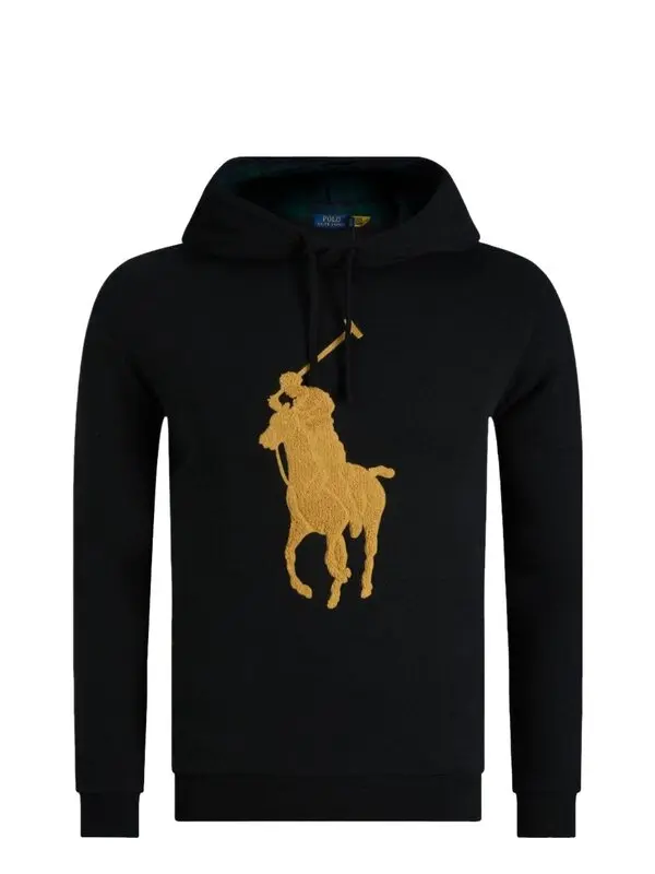 Polo Ralph Lauren Fleece Big Pony Hoodie - Black