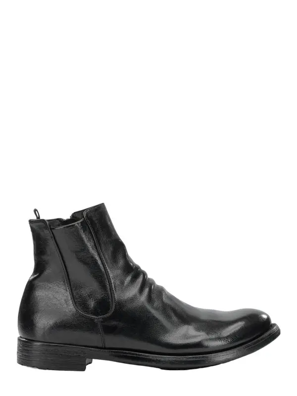 Officine Creative Hive 036" Ankle Boots With Zipper - Black