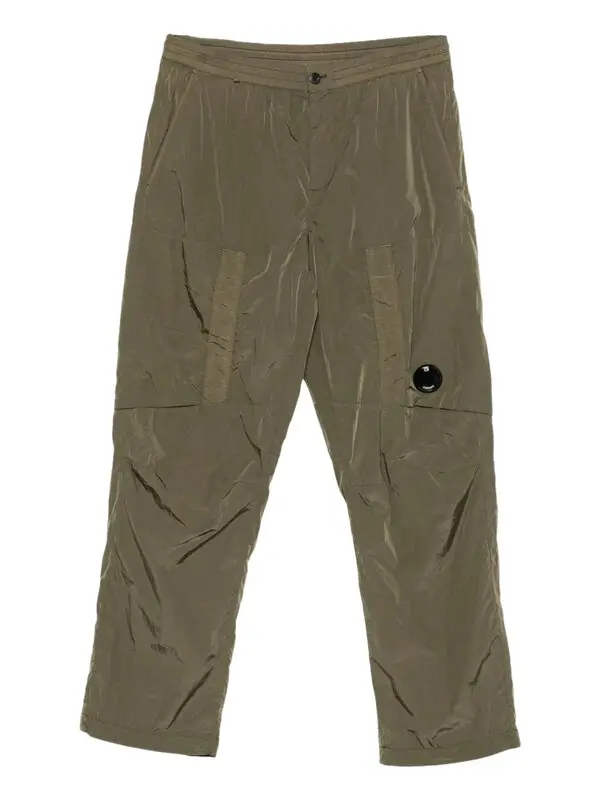 C.P. COMPANY Pocket-detail Trousers - Green