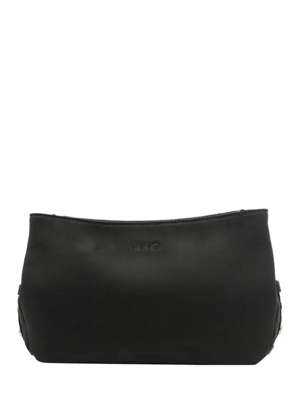 Liu Jo Logo Studded Shoulder Bag - Black
