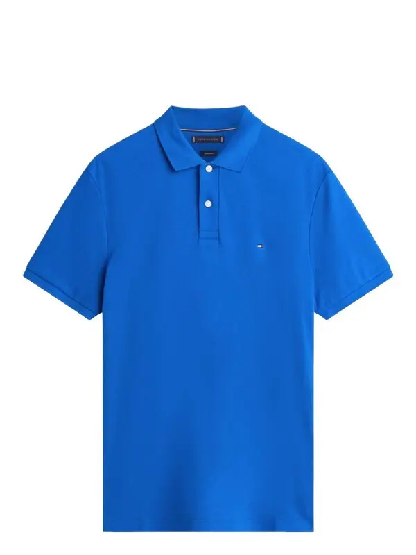 Tommy Hilfiger Short-sleeved Polo Shirt - Blue