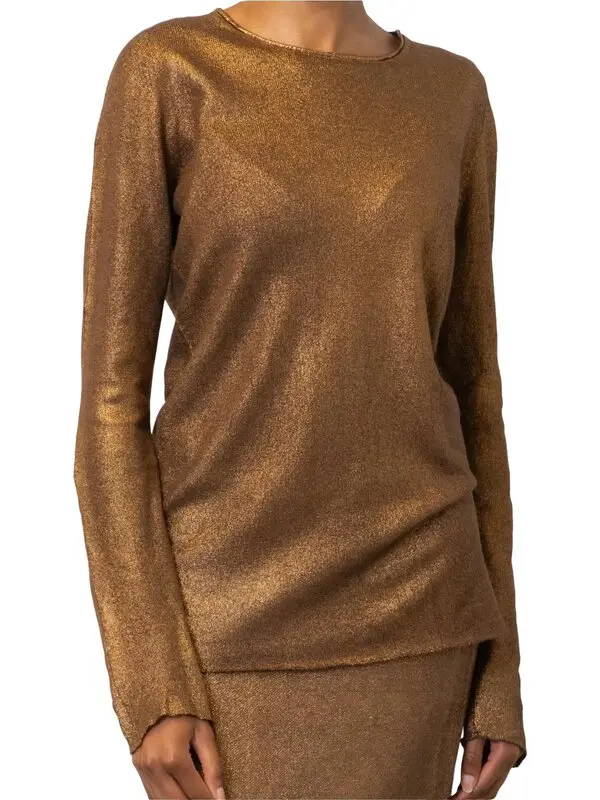 Avant Toi Long-sleeved Sweater - Brown