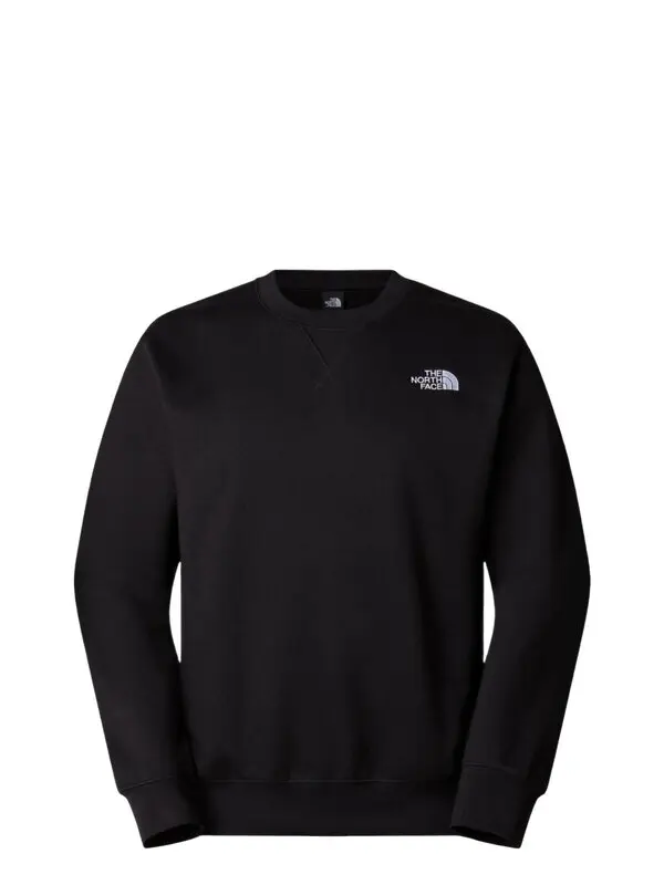 The North Face Embroidered Logo Crewneck Sweatshirt - Black