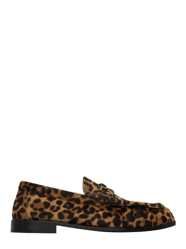 Saint Laurent Le Loafer Penny Slippers - Black