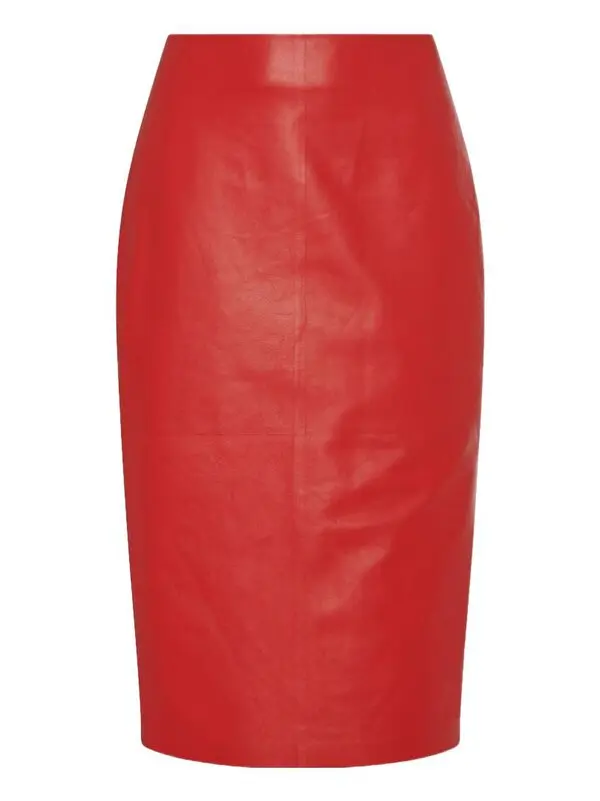 THE ROW Bartellette Skirt - Red