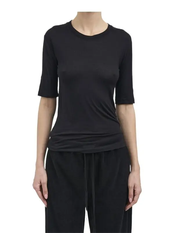 THOM KROM Short Sleeve T-shirt - Black