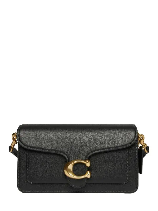 COACH Tabby Shoulder Bag With Signature Logo Clasp - Black