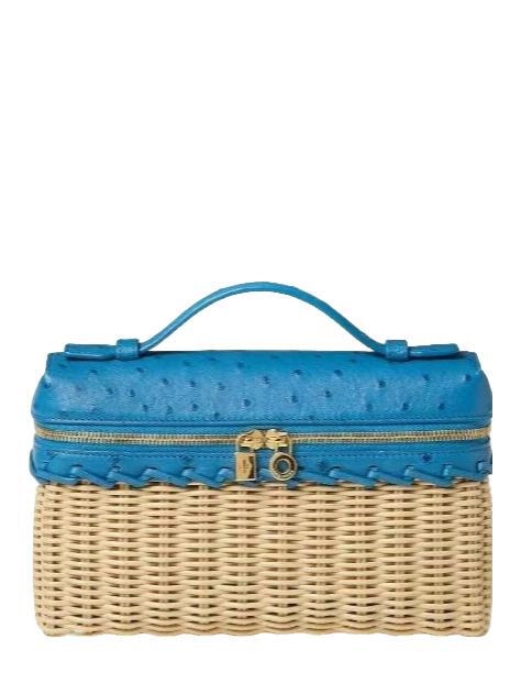 Loro Piana Extra Pocket L19 Shoulder Bag - Blue