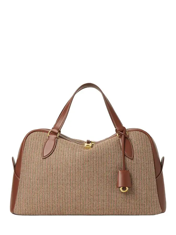 Loro Piana Needle Medium Handbag - Brown