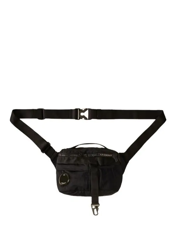 C.P. COMPANY Nylon Lens Waist Bag - Total Eclipse - Blue