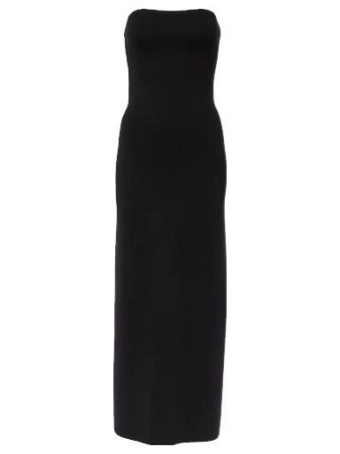 Gabriela Hearst Calderon Wool, Silk, And Cashmere Maxi Dress - Black