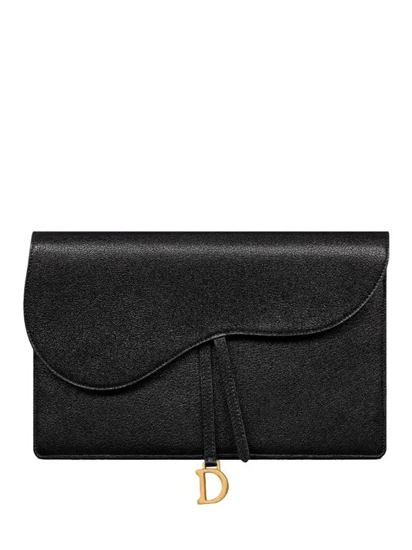 Dior Saddle Pouch - Black