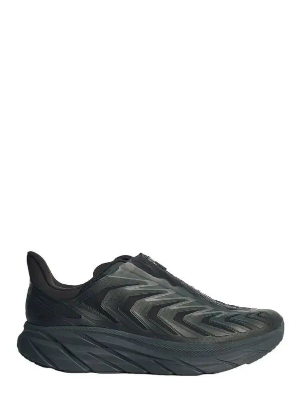 Hoka One One Low-top Zip-up Sneakers - Black