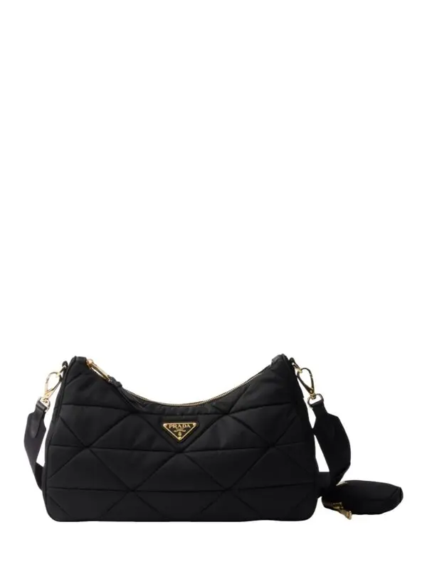 Prada Re-nylon Shoulder Bag - Black