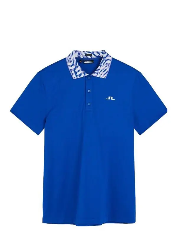 J. Lindeberg Short-sleeved Polo Shirt - Blue