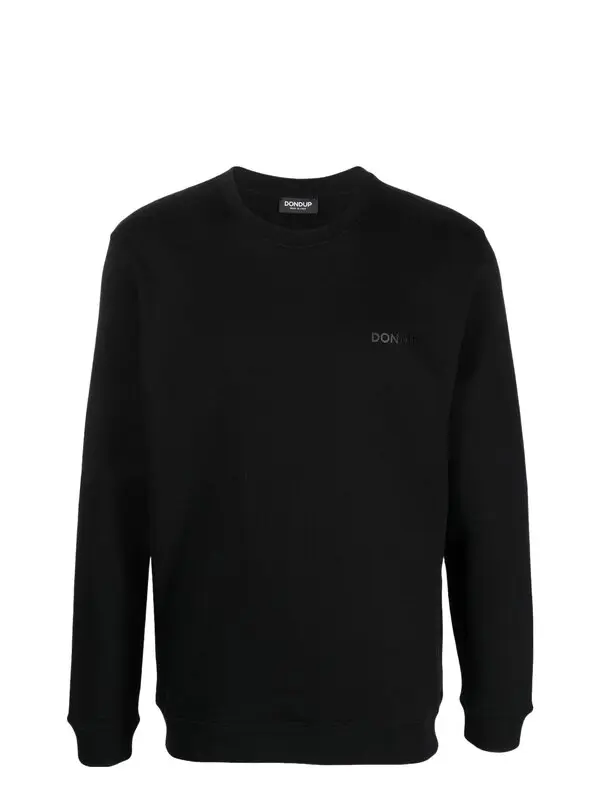 DONDUP Logo Crewneck Sweatshirt - Black