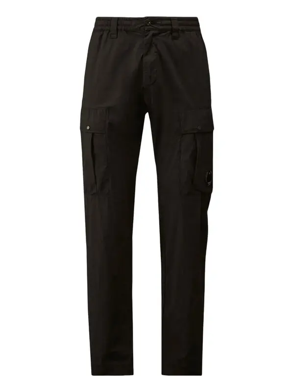 C.P. COMPANY Cargo Pants With Belt Loops - Black