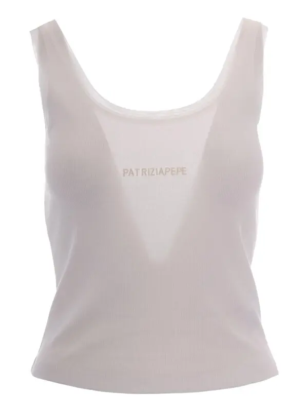 Patrizia Pepe Sleeveless Vest - Gray