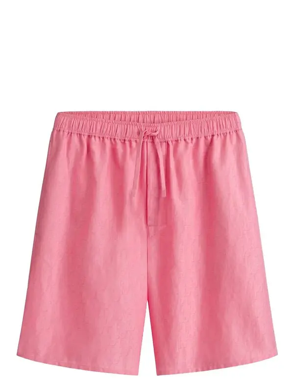 Dior Oblique Motif Shorts - Pink