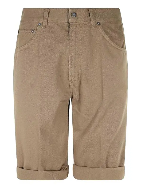 DONDUP Denim Shorts - Brown