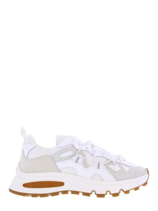 Dsquared2 Lace-up Low-top Casual Sneakers - White