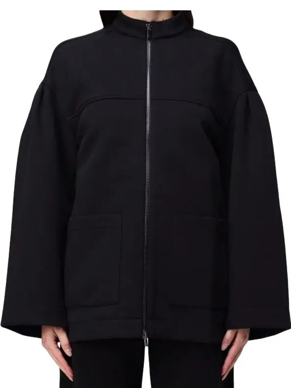 Max Mara Long Sleeve Casual Jacket - Black