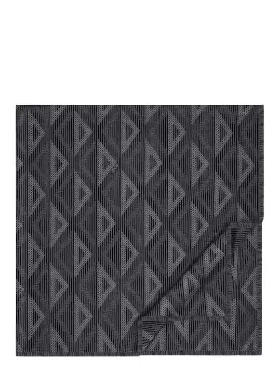 Dior Cd Diamond Stole - Black
