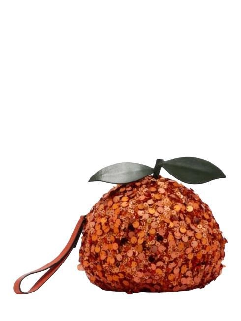ALEMAIS Alémais Sequin Embellished Crossbody Bag - Orange
