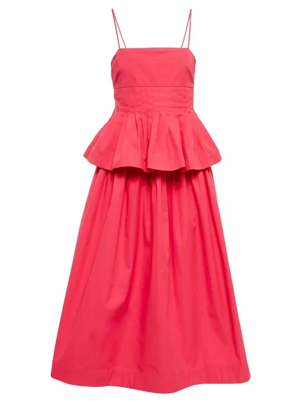Co Midi Dress - Red