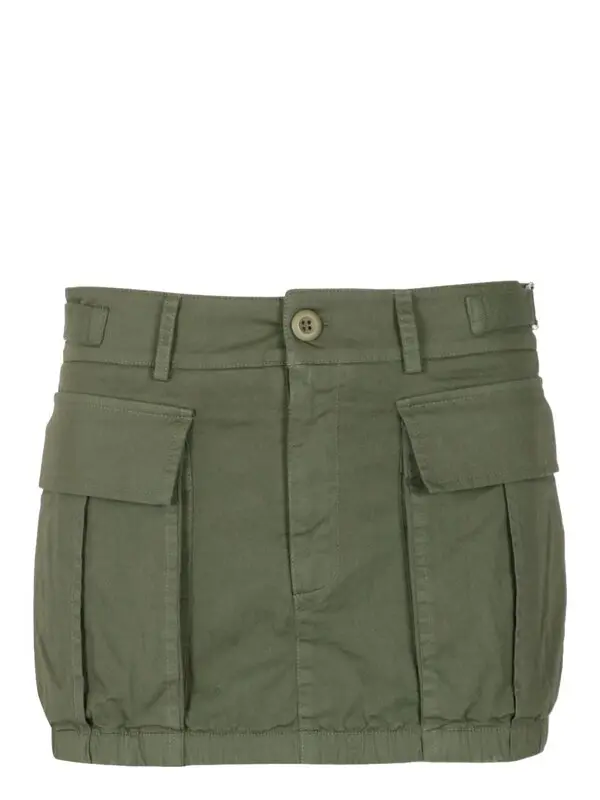 ANIYE BY Belt Loop Cargo Skirt - Green