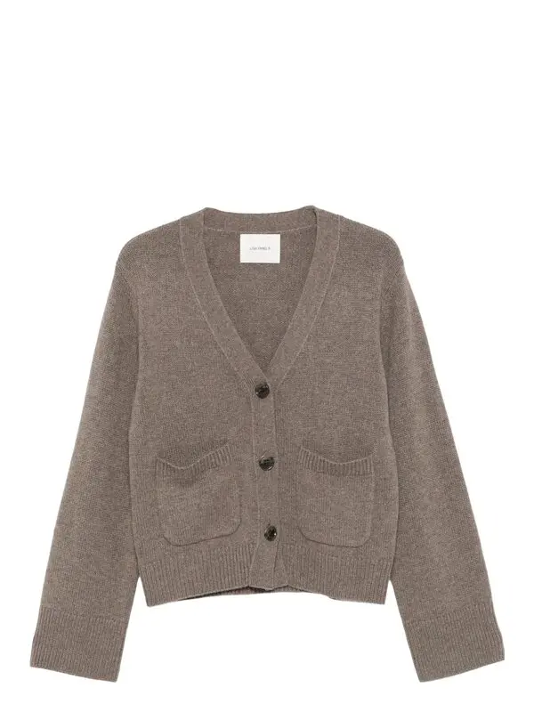 LISA YANG Danni V-neck Cardigan - Gray