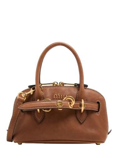 Miu Miu Mini Shoulder Bag - Brown